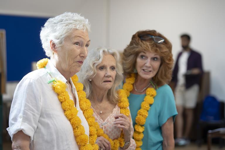 Rehearsal pictures show The Best Exotic Marigold Hotel cast bringing ...